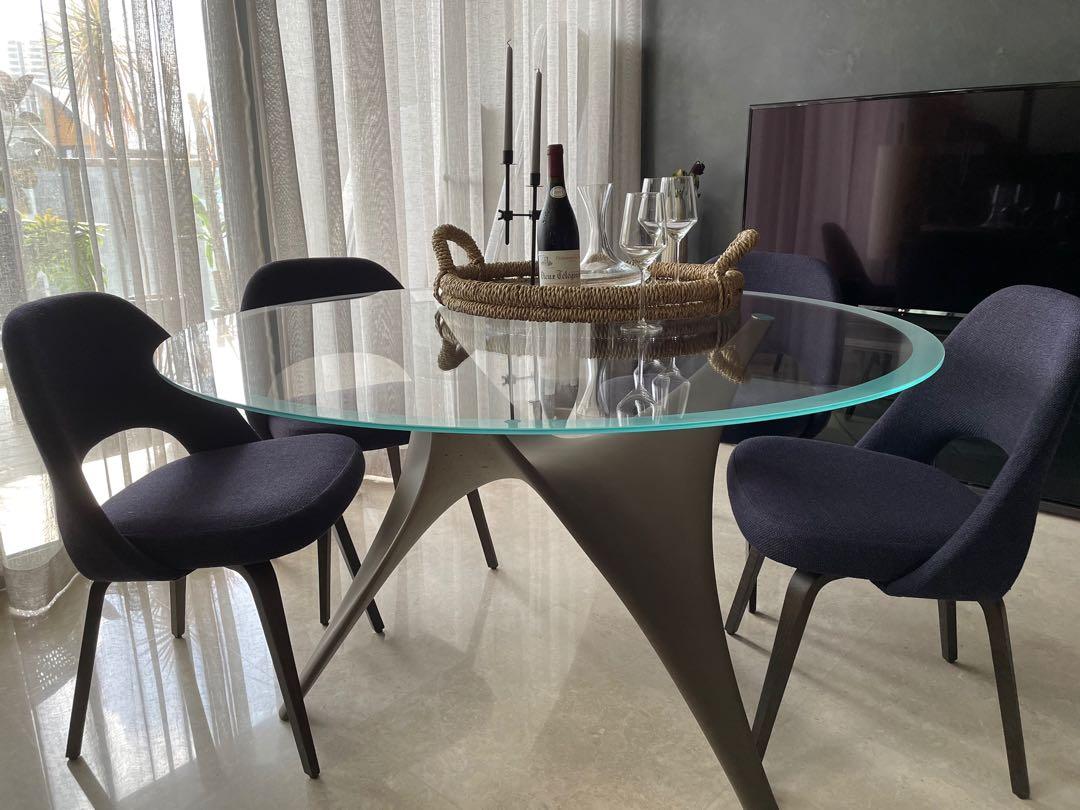 Molteni&C ARC dining table, Furniture & Home Living, Furniture, Tables ...