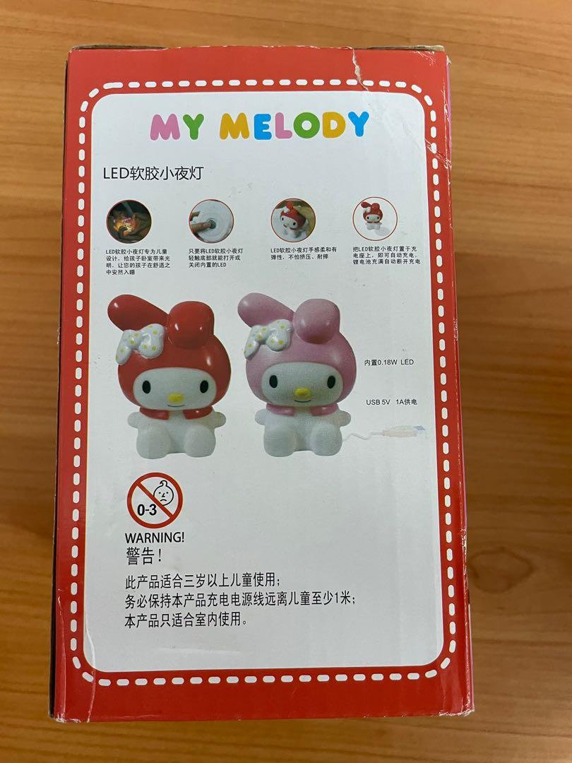 My Melody Led Light, Furniture & Home Living, Lighting & Fans, Lighting ...