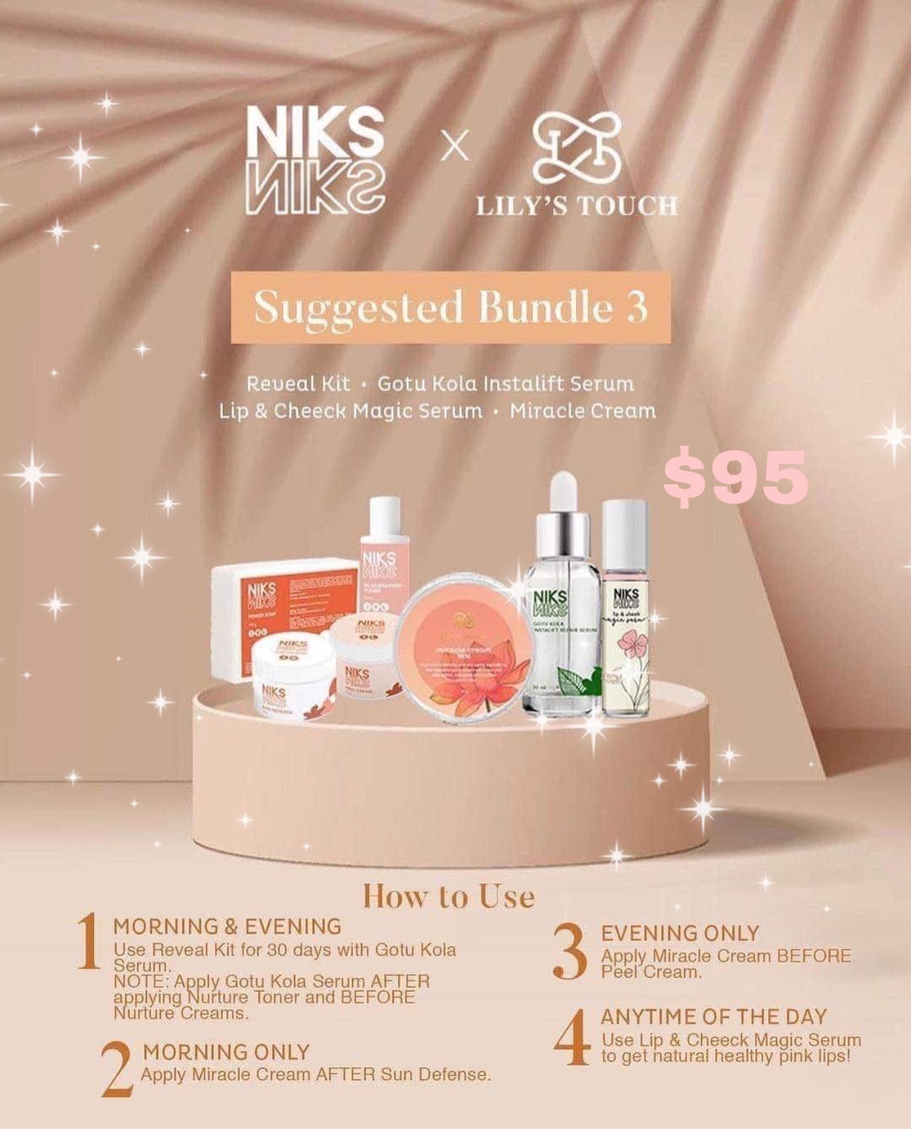 Niks Skin Bundle, Beauty & Personal Care, Face, Face Care on Carousell