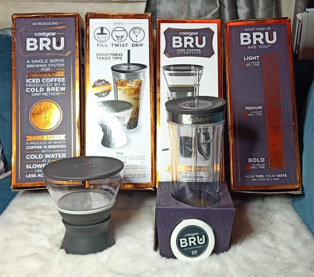 Original Coolgear Bru Iced Coffee Cold Brew System, TV & Home ...