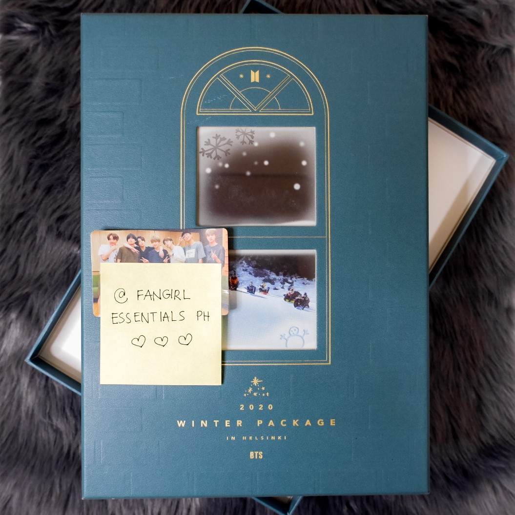 Outbox Photobook Photostand Bundle | BTS Winter Package 2020 Helsinki ...