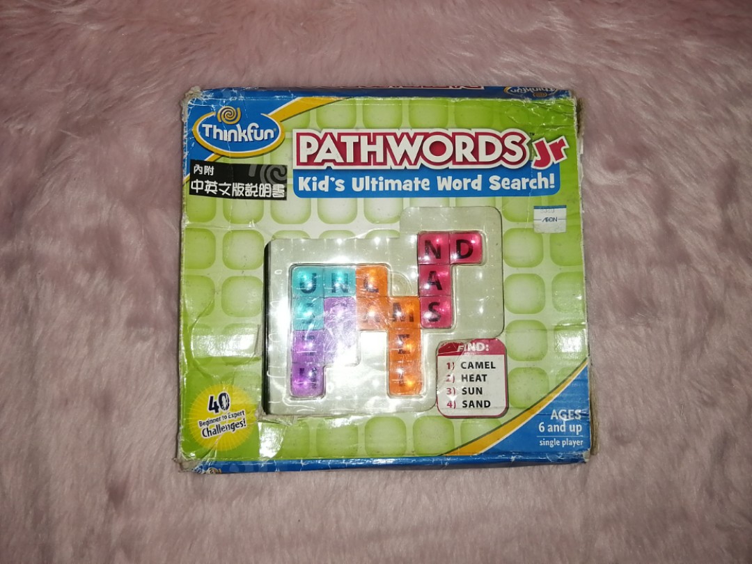 Pathwords Jr Word Search for Kids, Hobbies & Toys, Toys & Games on ...