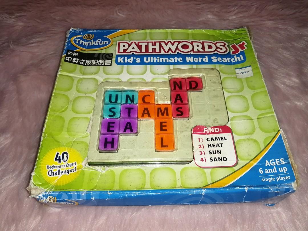 Pathwords Jr Word Search for Kids, Hobbies & Toys, Toys & Games on ...