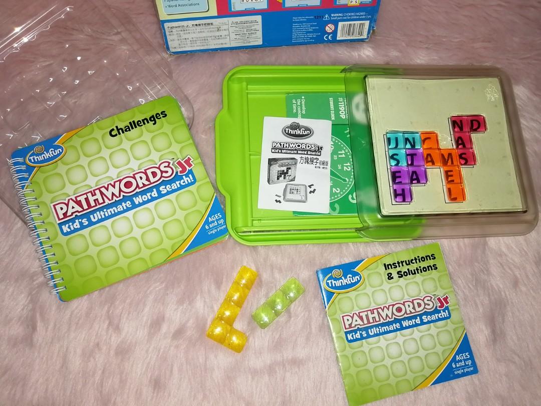 Pathwords Jr Word Search for Kids, Hobbies & Toys, Toys & Games on ...