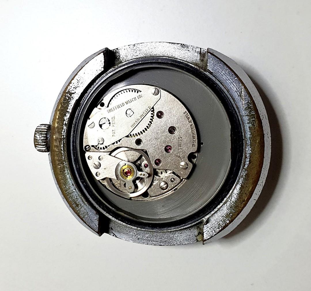 Rare 1960's Sheffield Digital Mechanical (Jumping Hours) Vintage Swiss ...