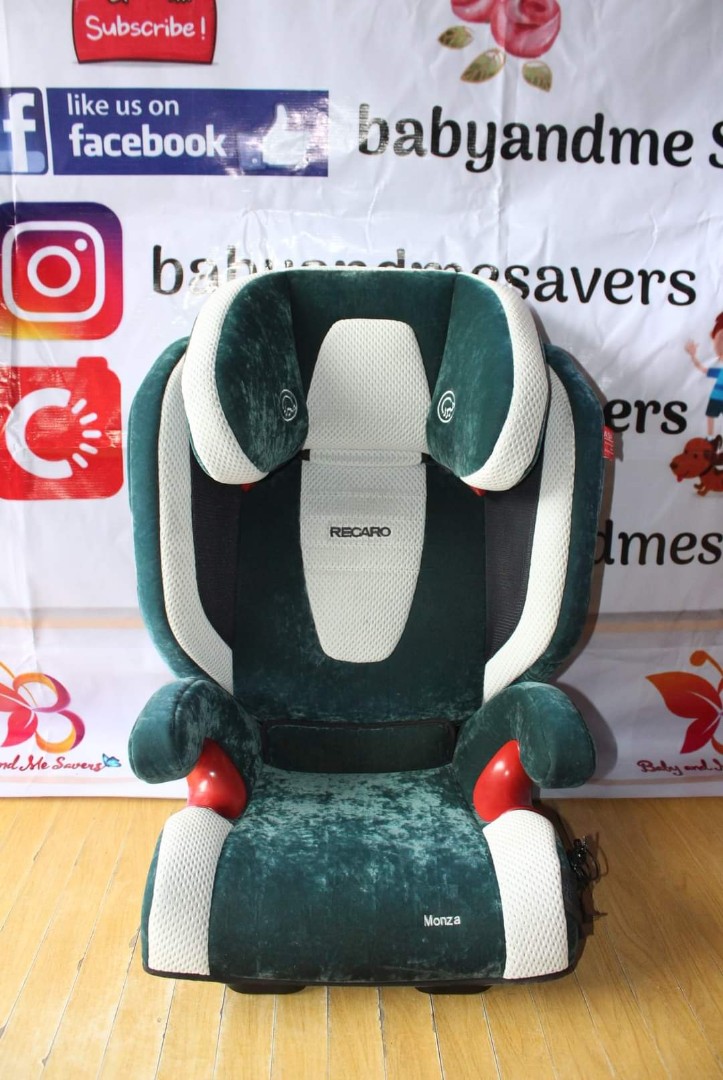 Recaro Monza Toddler and Booster Seat Carseat (SUEDE FABRIC), Babies ...