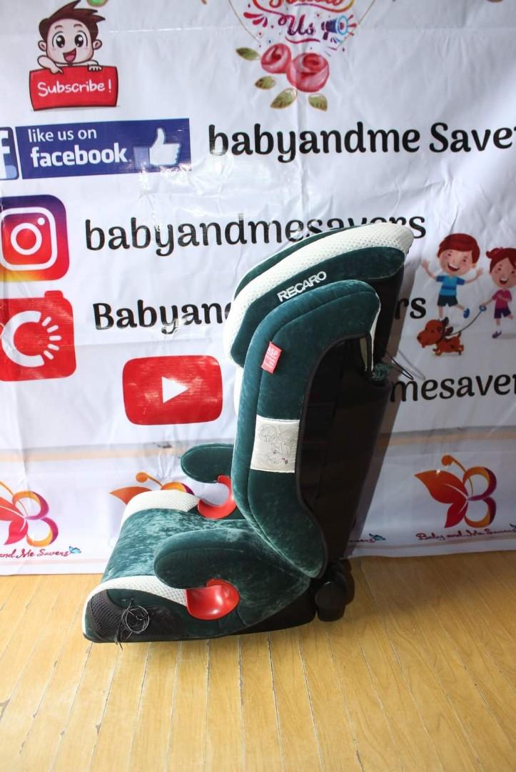 Recaro Monza Toddler and Booster Seat Carseat (SUEDE FABRIC), Babies ...