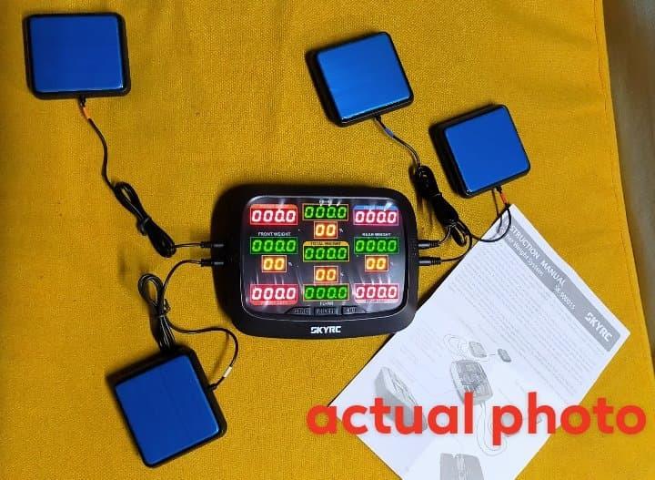 SkyRC Corner Weight RC Car Balancing Scale System Setup, Everything ...