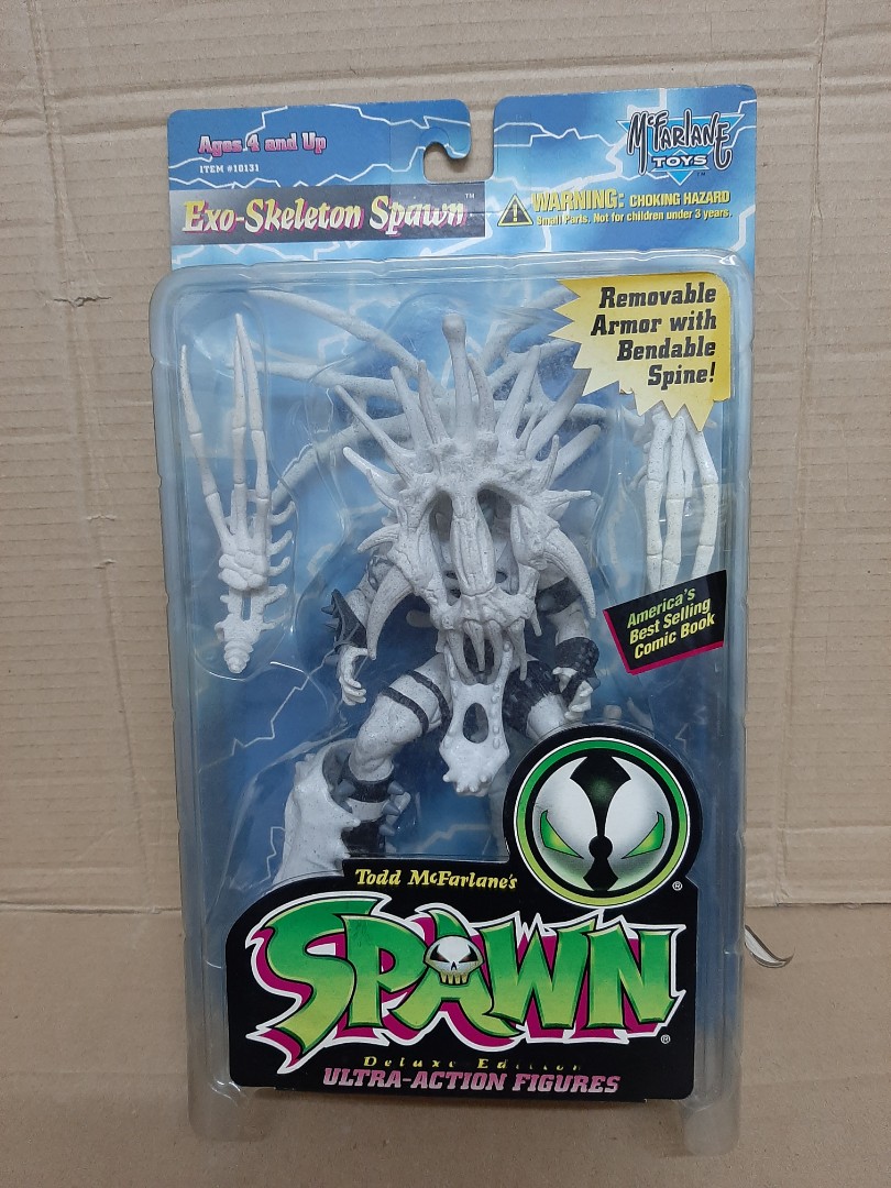 Spawn Exo Skeleton exoskeleton Ultra Action Figure, Hobbies & Toys, Toys & Games on Carousell