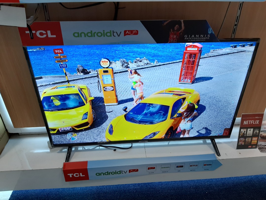 Tcl 40 inch Led Tv android smart, TV & Home Appliances, TV ...