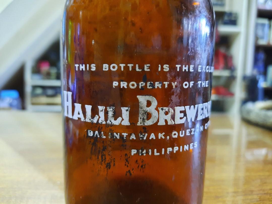 The legendary "Halili Beer" bottle as seen in KMJS, Hobbies & Toys ...