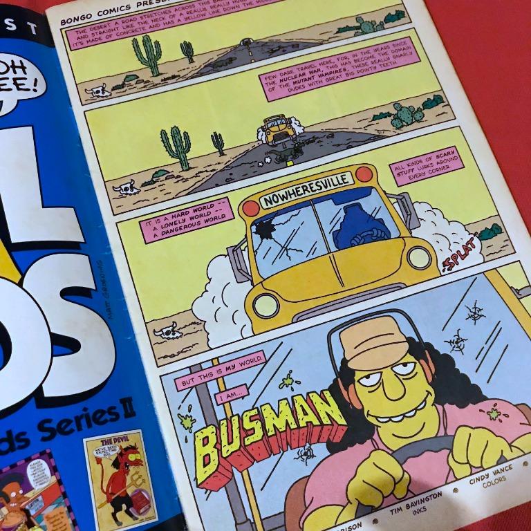 The Simpsons Comics Bongo: Simpsons Comics Extravaganza "It's In The ...