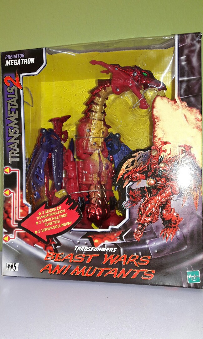 TRANSFORMERS BEAST WARS TRANSMETALS 2 MEGATRON MISB, Hobbies & Toys ...
