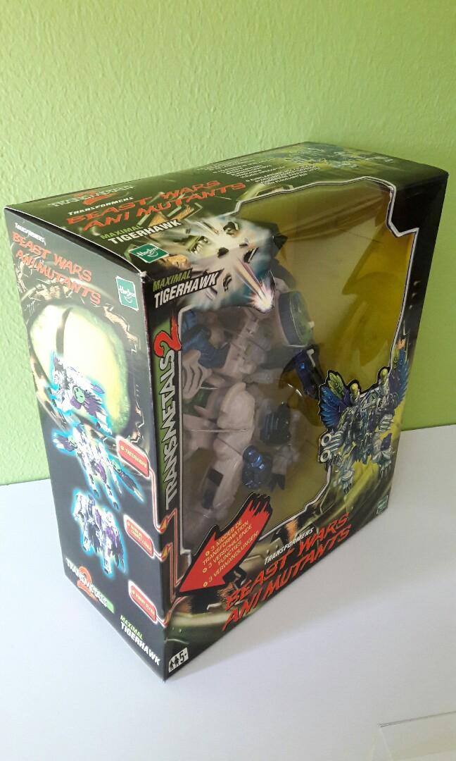 TRANSFORMERS BEAST WARS TRANSMETALS 2 TIGERHAWK MISB, Hobbies & Toys ...