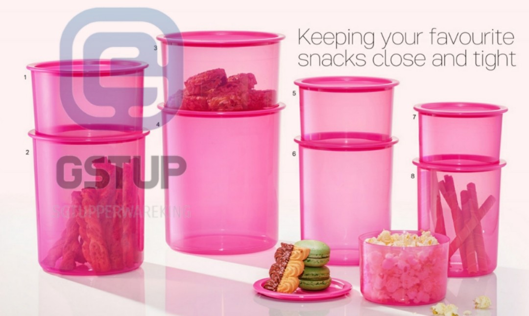 Tupperware One Touch Pink, TV & Home Appliances, Kitchen Appliances ...