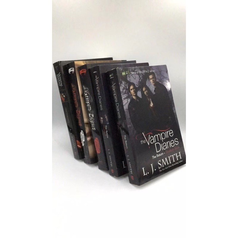Vampire Diaries 5 Books Complete Collection Series, Hobbies & Toys ...