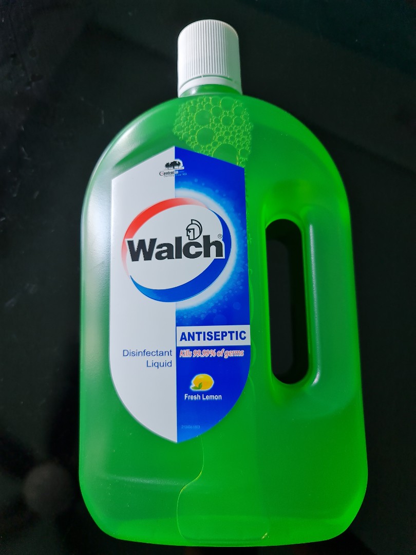 Walch Disinfectant Liquid (Antiseptic), Furniture & Home Living ...