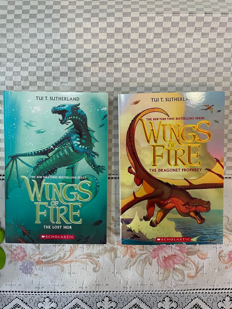 Wings of Fire (Books 1 and 2), Hobbies & Toys, Books & Magazines ...