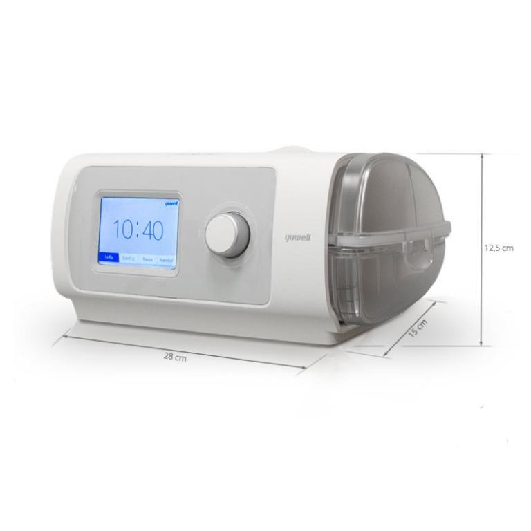 Yuwell YH-825 portable BiPAP/CPAP machine with Humidifier. Treatment ...