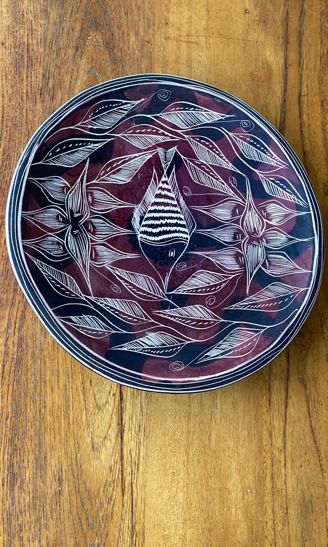 Marble Plate 10”, Furniture & Home Living, Kitchenware & Tableware ...