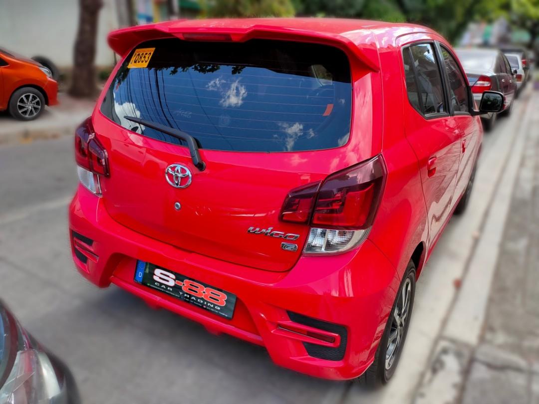 2020 Toyota wigo 1.0G super RED Manual, Cars for Sale, Used Cars on ...