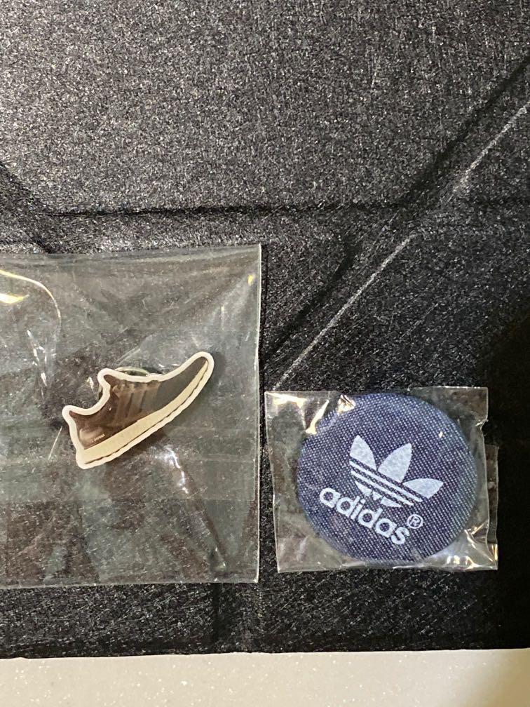 (2 designs) Adidas Pin, Health & Nutrition, Face Masks & Face Shields ...