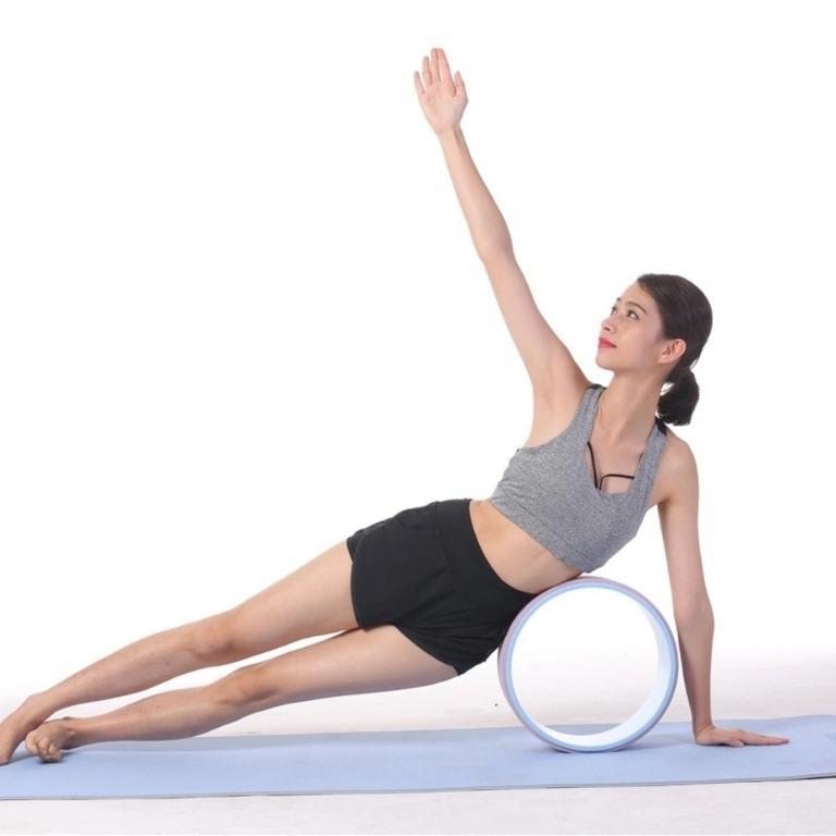 SPECIAL PROMOTION!!! 32 cm 3D Massage Yoga Wheel For Back Pain, Yoga ...