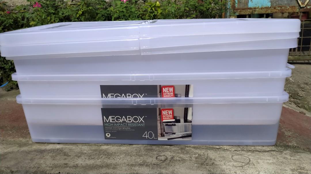 40 liters megabox, Furniture & Home Living, Home Improvement ...