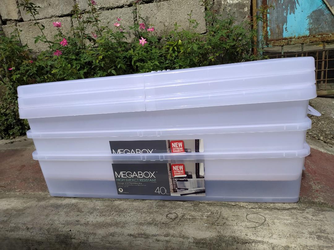40 liters megabox, Furniture & Home Living, Home Improvement ...
