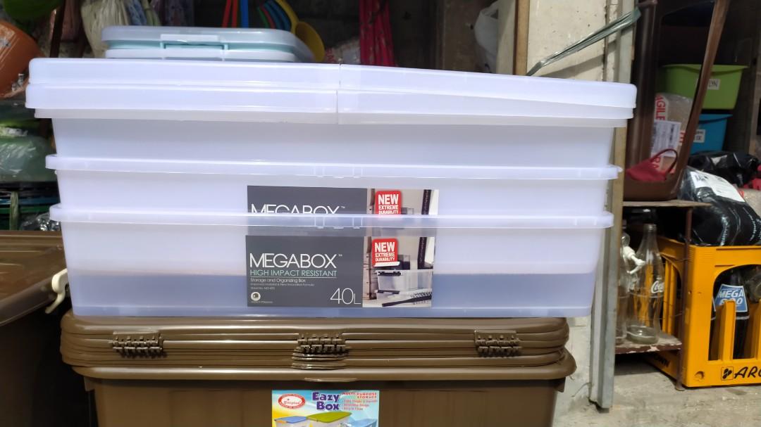 40 liters megabox, Furniture & Home Living, Home Improvement ...