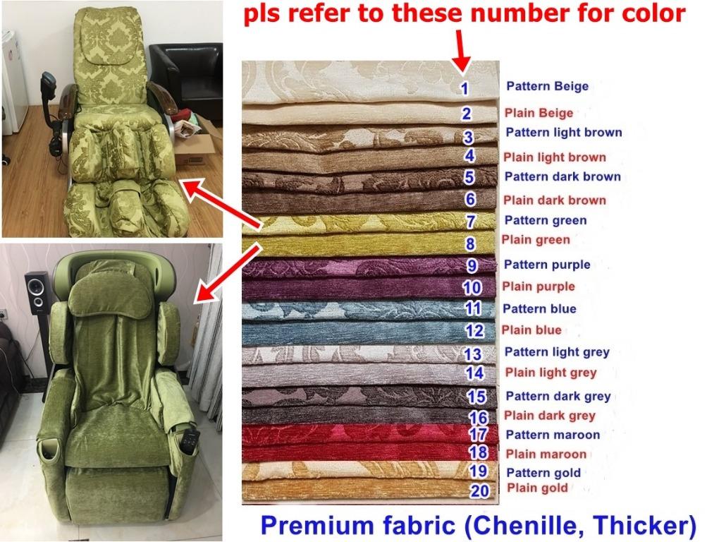 (+6591286321 Cover only, not upholstery) OSIM/OTO/Ogawa Massage Chair ...