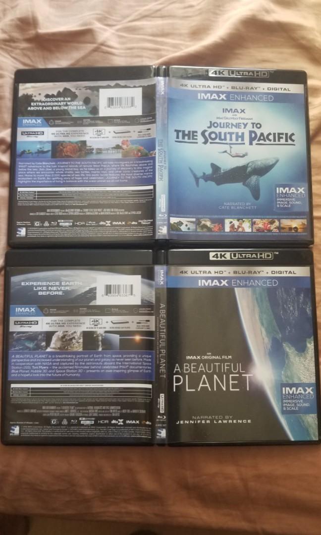 放售一套 2隻4k Ultra HD IMAX ENHANCED Demo disc, 興趣及遊戲, 收藏品及紀念品, 明星周邊 ...