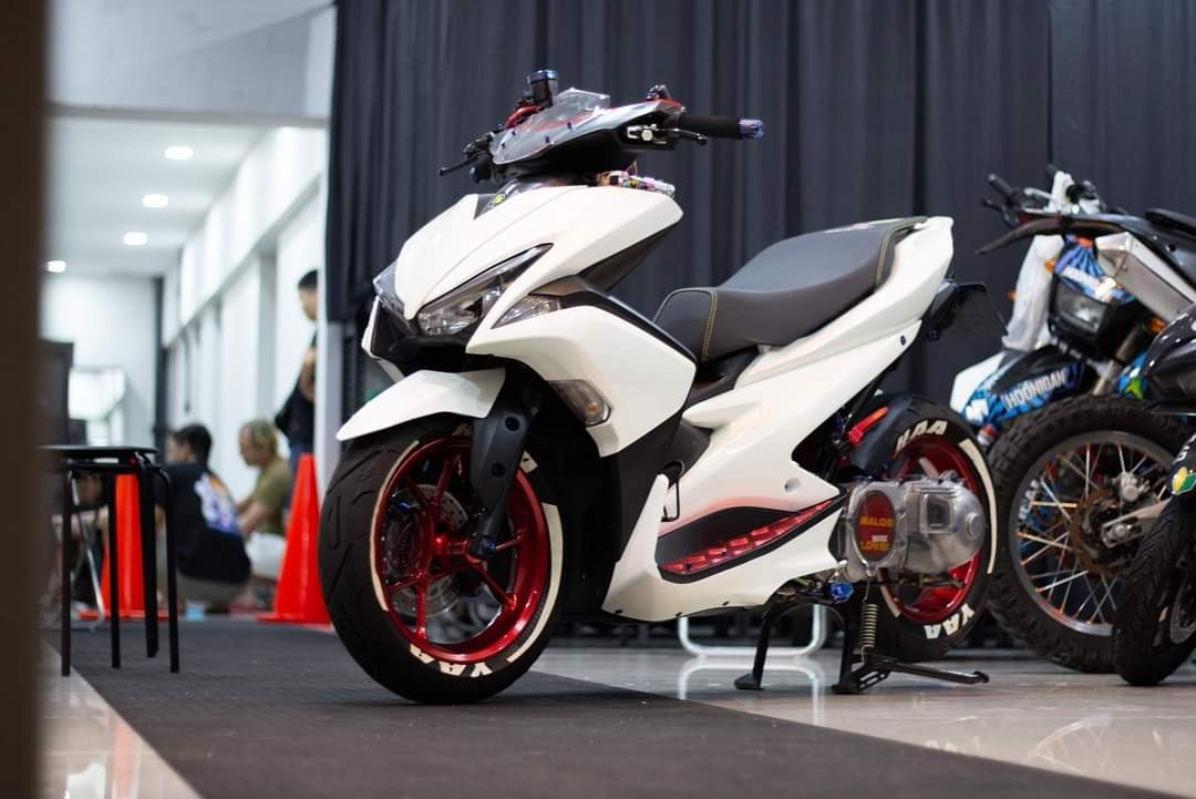 Aerox 155 Keyless, Motorcycles, Motorcycles for Sale, Class 2B on Carousell