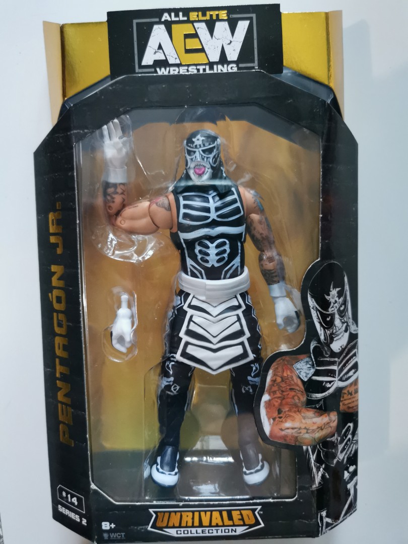 Aew pentagon jr figure wwe, Hobbies & Toys, Toys & Games on Carousell