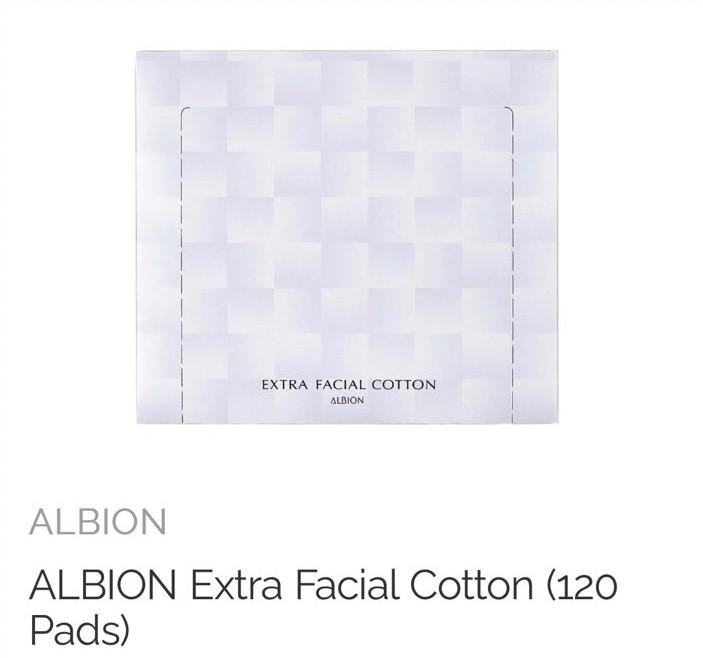 Albion Extra Facial Cotton Pads, Beauty & Personal Care, Face, Face ...