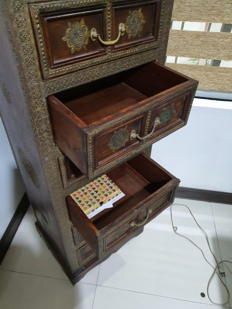 Antique Indian drawers, Furniture & Home Living, Furniture, Shelves ...