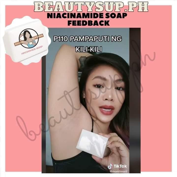 Bella Suprina Niacinamide Soap With Sunflower Oil And Aloevera Extract
