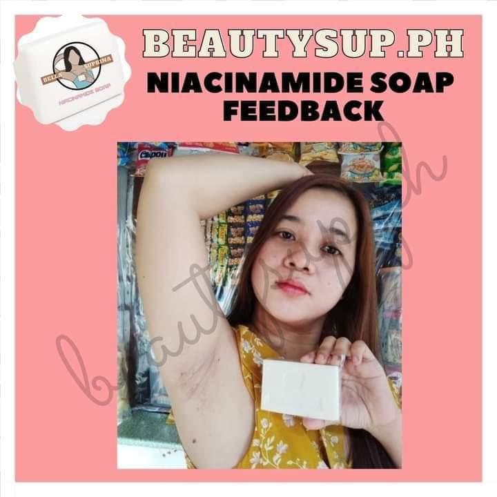 Bella Suprina Niacinamide Soap With Sunflower Oil And Aloevera Extract