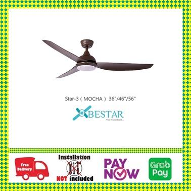 Bestar Star 3 Dc Ceiling Fan, Furniture & Home Living, Lighting & Fans ...