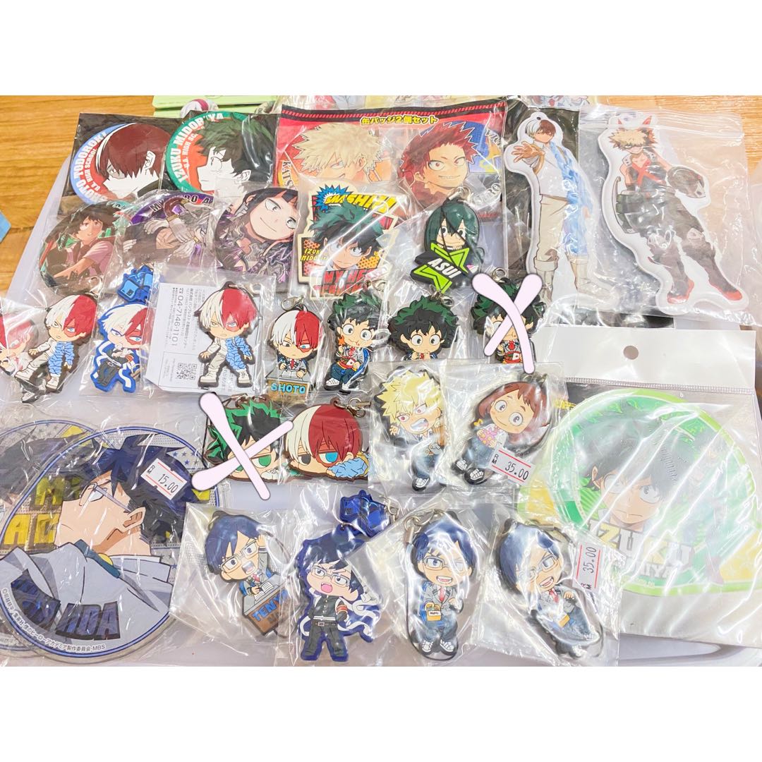 BOKU NO HERO ACADEMIA BNHA MERCH/ TODOROKI BAKUGOU MIDORIYA ETC ...