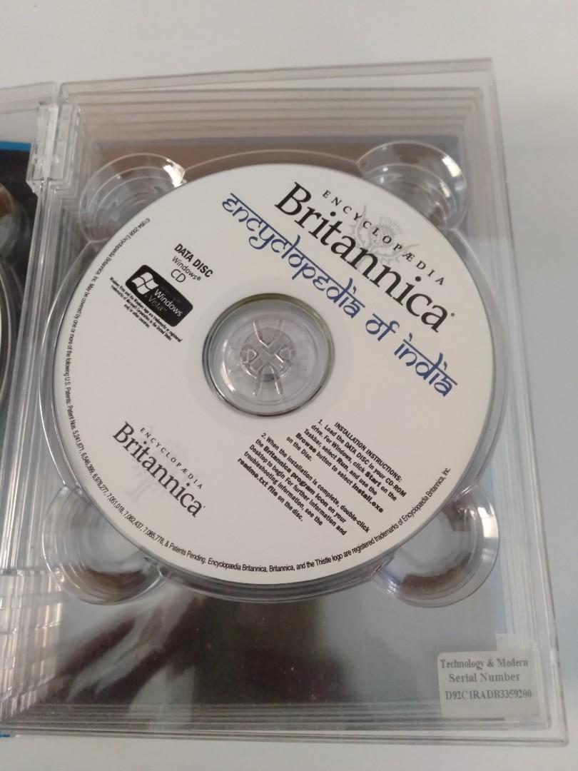 Britannica Ultimate Reference Pack (CD Encyclopedia), Hobbies & Toys ...