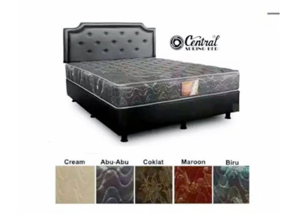Central Spring Bed Set Deluxe 90x200 (cm), Perabotan Rumah di Carousell