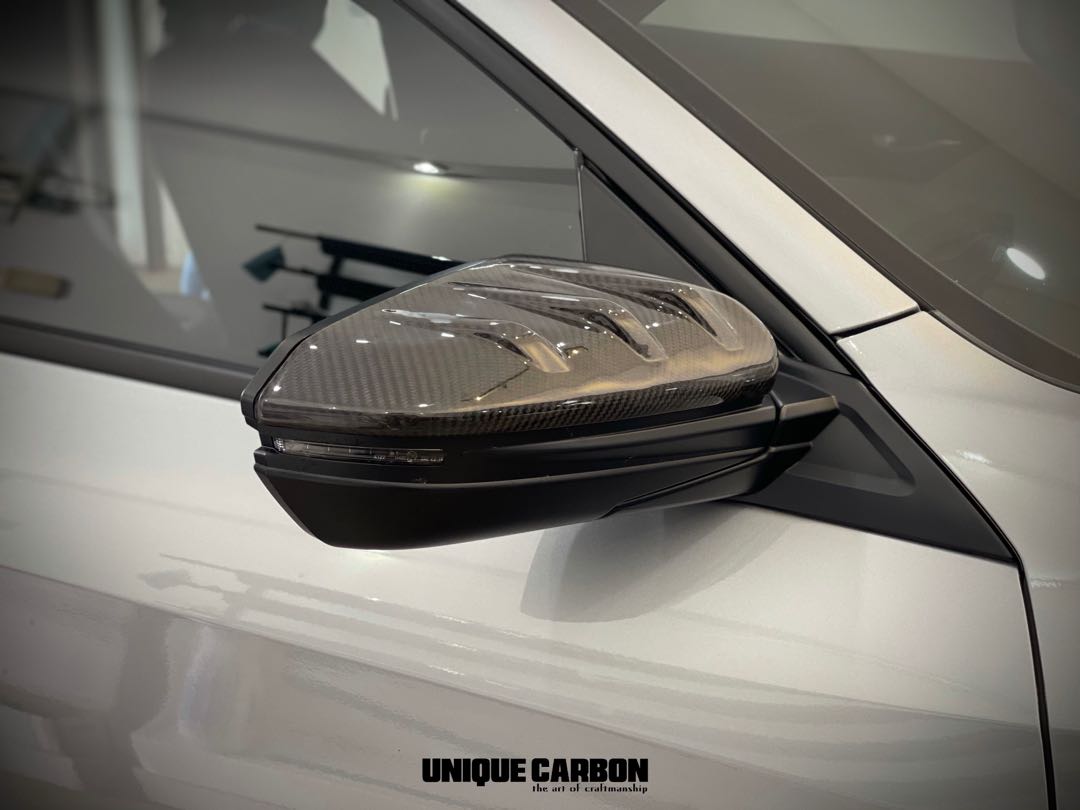 Civic FC Mugen style carbon side mirror cover, Car Accessories ...