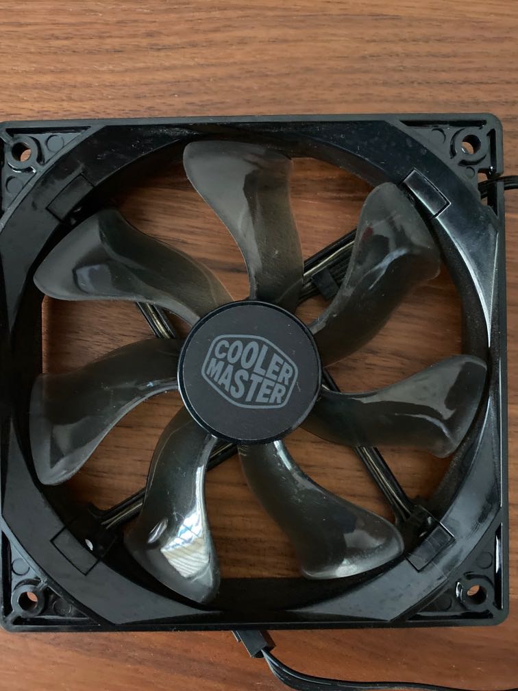 Cooler Master Fan red led, Computers & Tech, Parts & Accessories ...