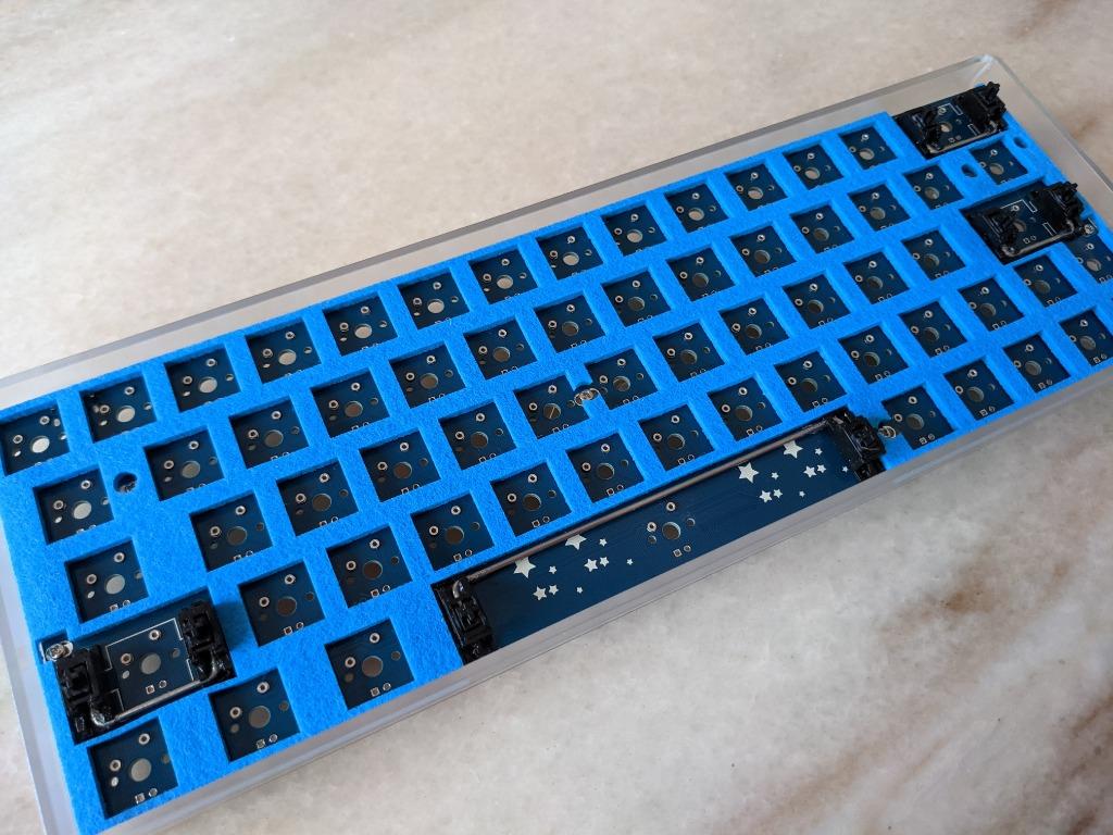 Custom 60% Wired Mechanical Keyboard Kit (w/o switches and keycaps ...