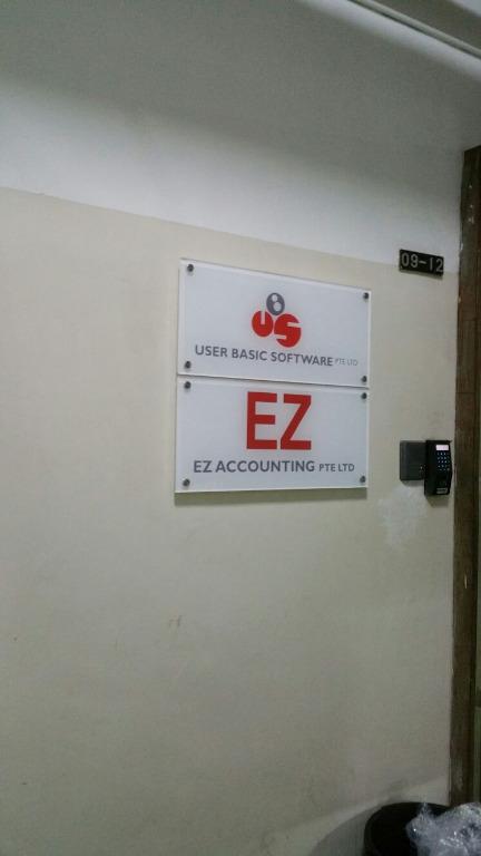 Custom Acrylic signage mounted with spacers | wall signage | company ...
