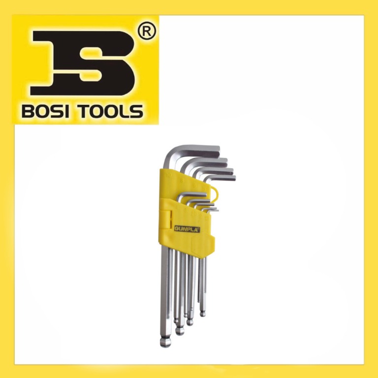 Flat point hex key set, Commercial & Industrial, Construction Tools ...