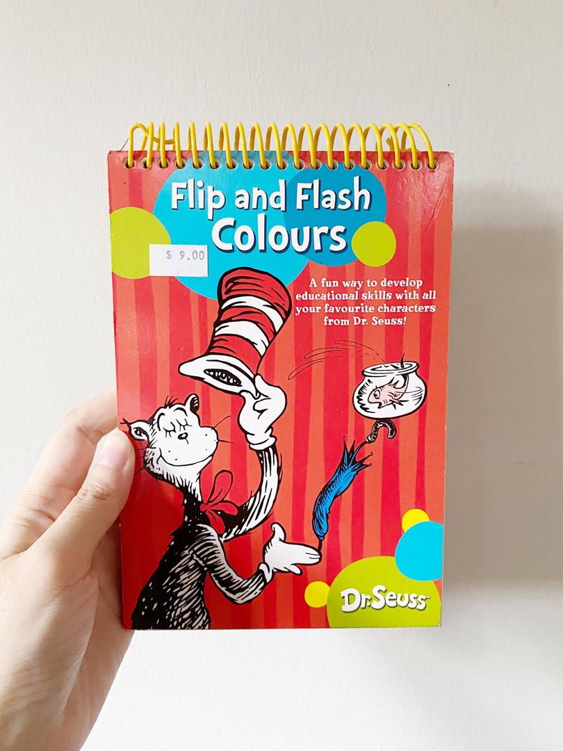 Flip and flash colours by Dr. Seuss. Buku edukasi anak import, Buku ...