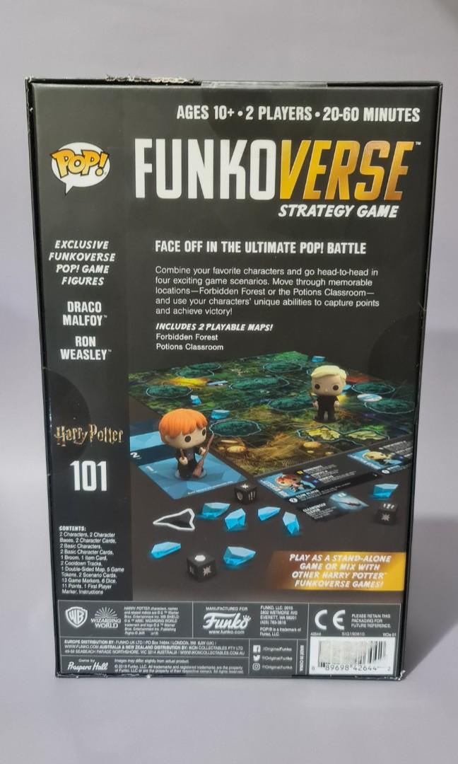 FUNKO: FunkoVerse Strategy Game (Harry Potter 101: Draco Malfoy/Ron ...