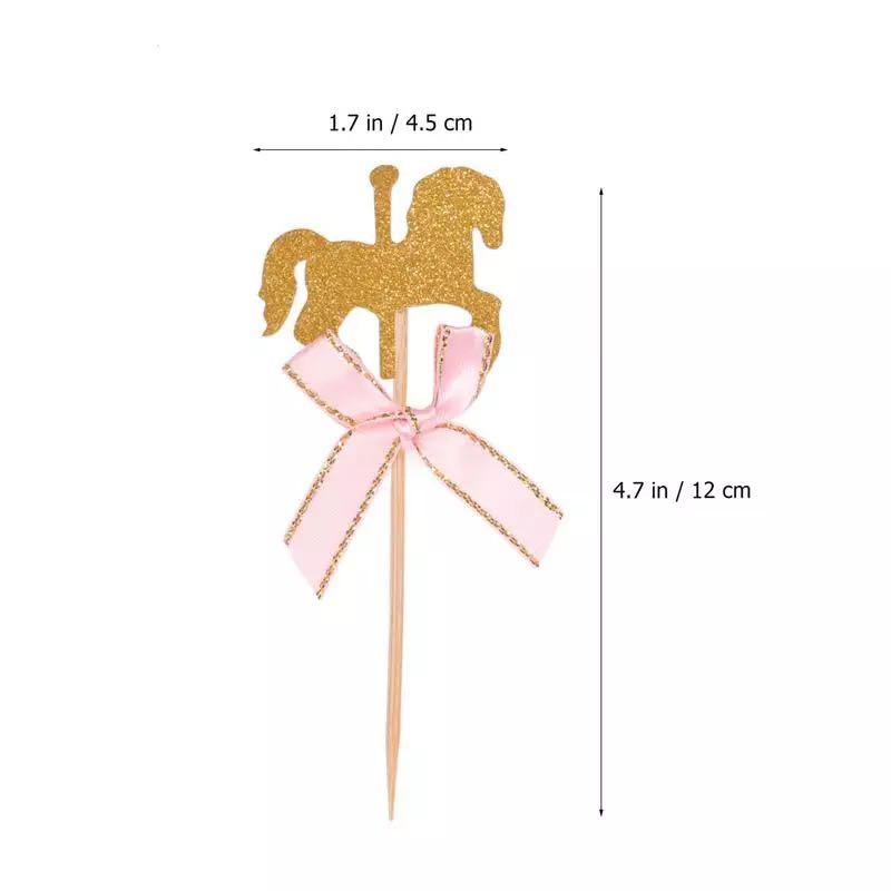Generic cupcake dessert toppers - carousel unicorn toppers / DIY Crake ...